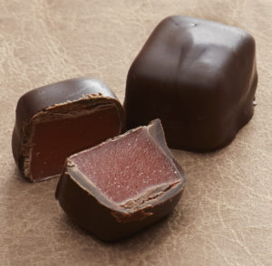 Dark Chocolate Raspberry Caramels » Beerntsen's Confectionary
